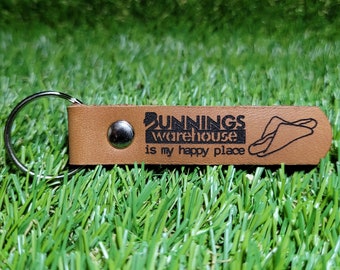 My Happy Place Keychain - Etsy