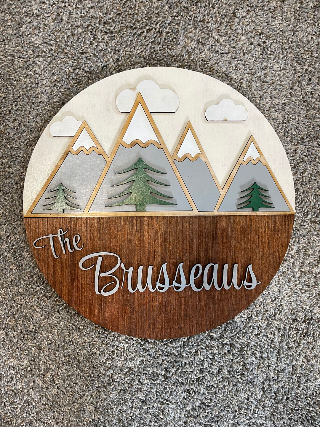 Custom Wooden Sign - Outdoor Enthusiast - Mountain Explorer - Etsy
