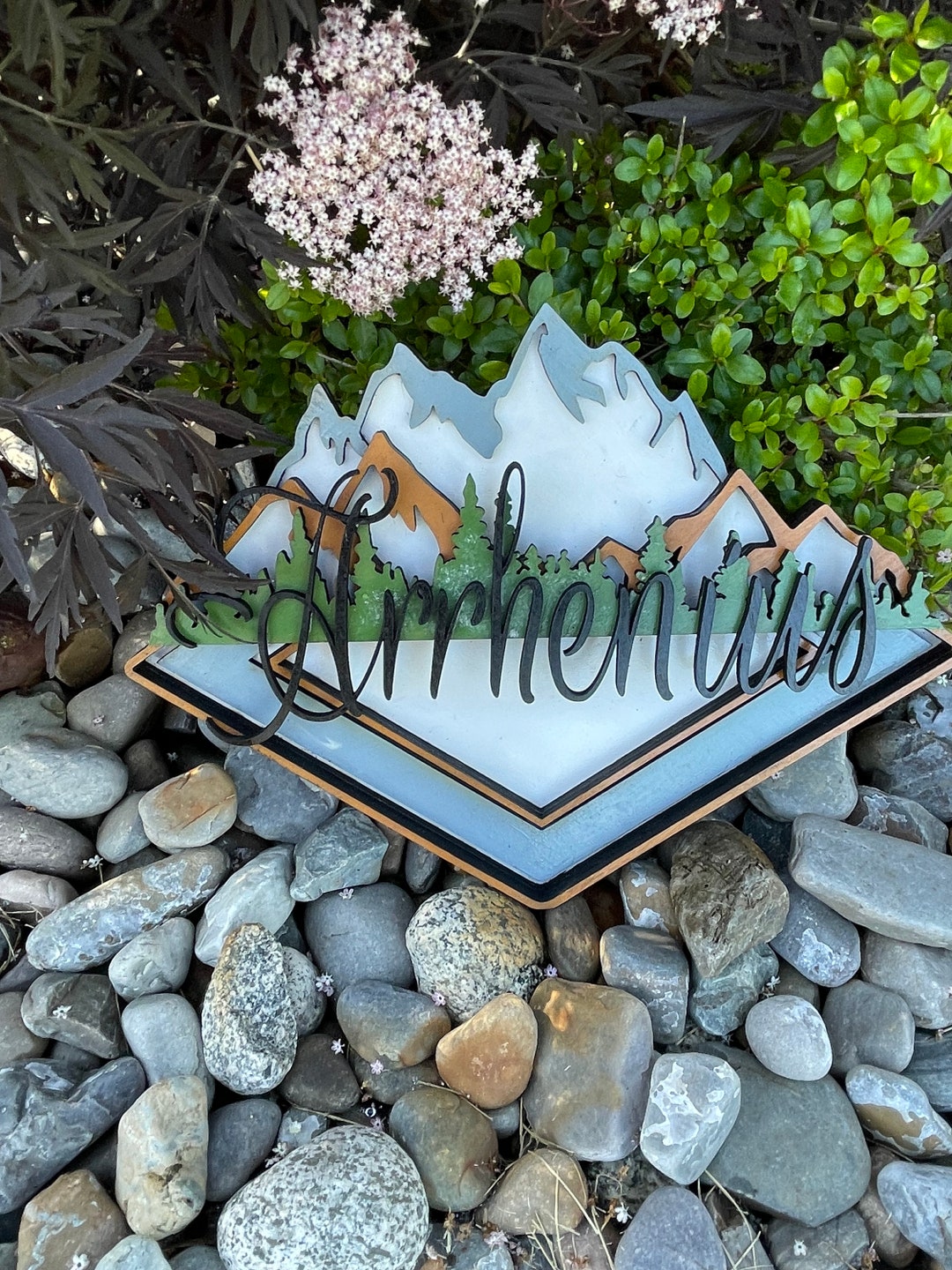 Wall Sign With Sir Name - Etsy
