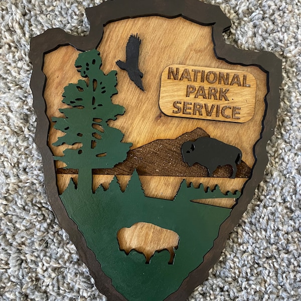 National Park Service Sign Svg - Etsy