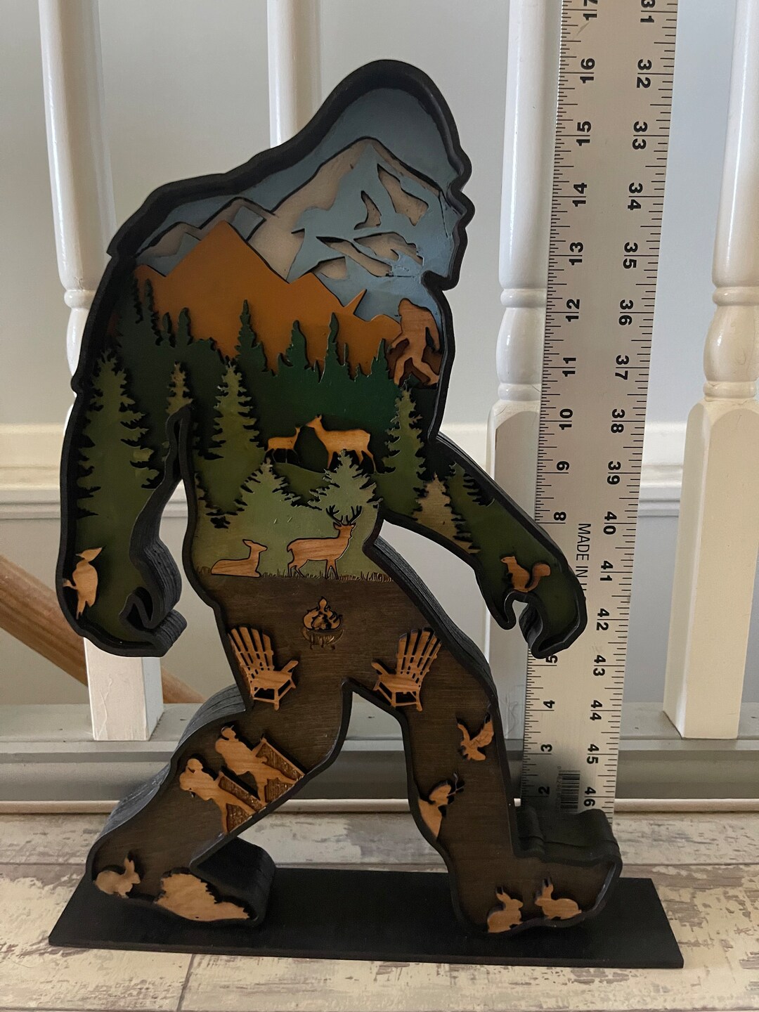 Standing Sasquatch - Etsy