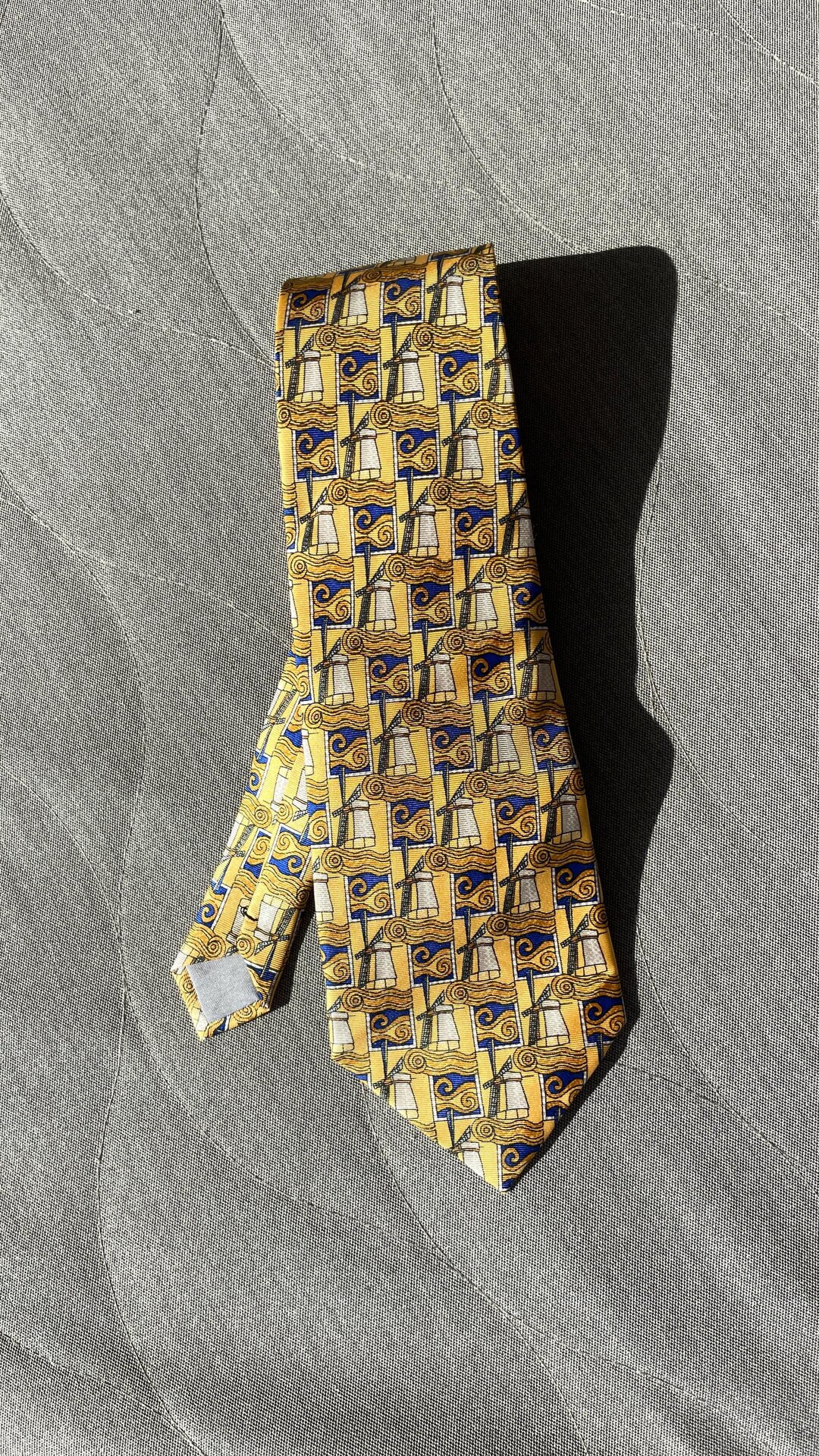 Vintage 80s 100% Smooth Silk Necktie by Kist Design Made in Holland ...