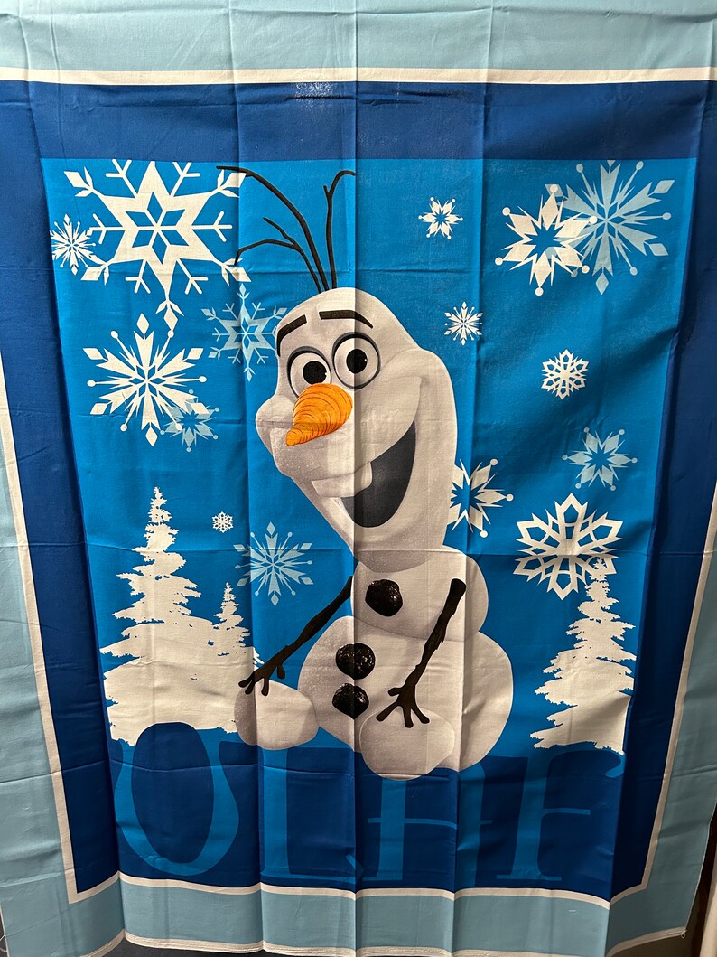 Disney FROZEN Olaf Panel - Etsy