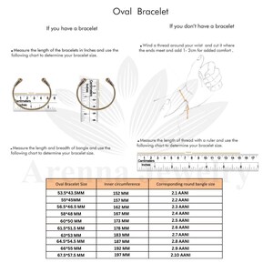 How to Measure Your Oval Bangle Size DO NOT PURCHASE This Listing ...