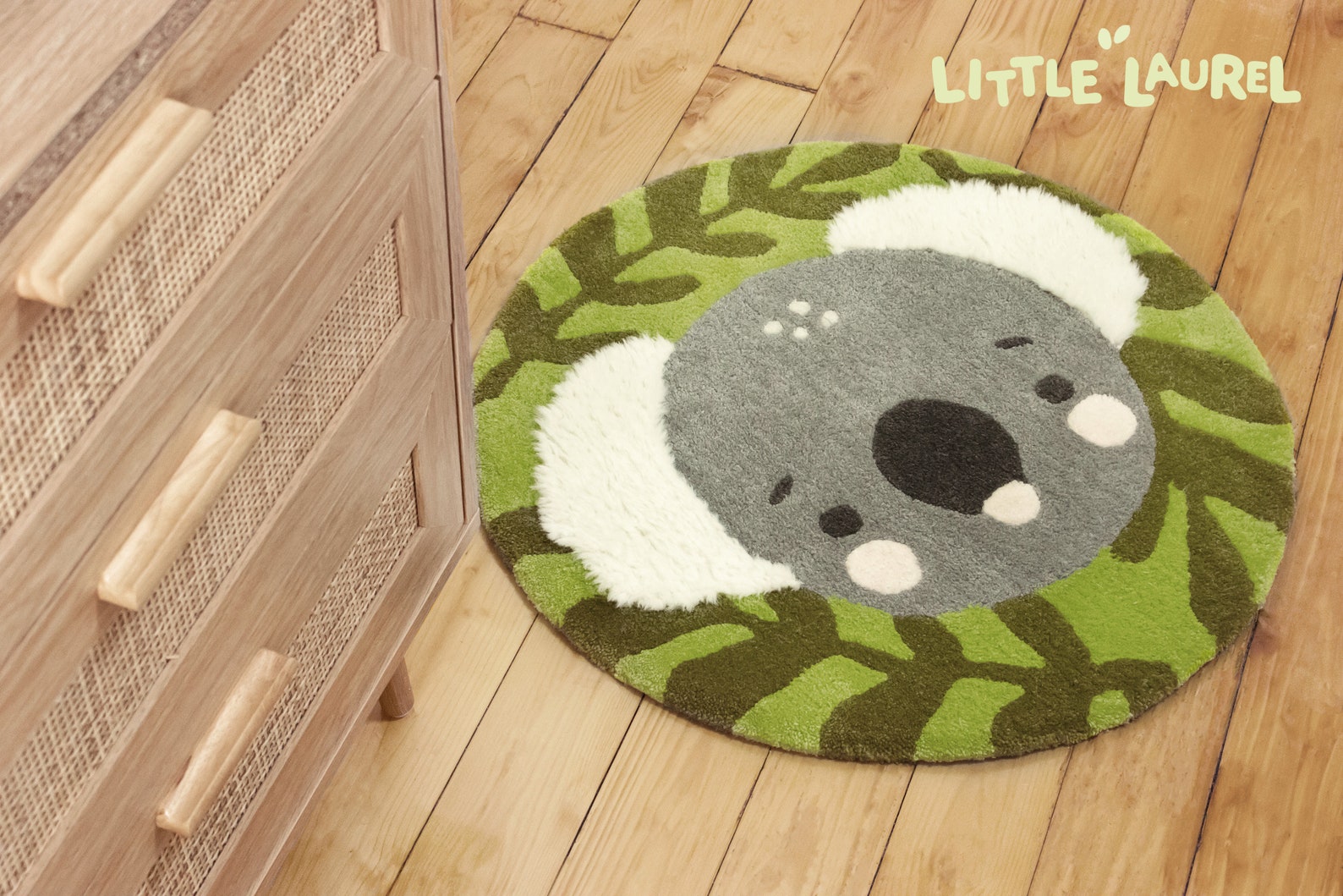 KOALA RUG | Handmade Bedroom Rug, Tufted Rug, Children Room Rug, Kids ...