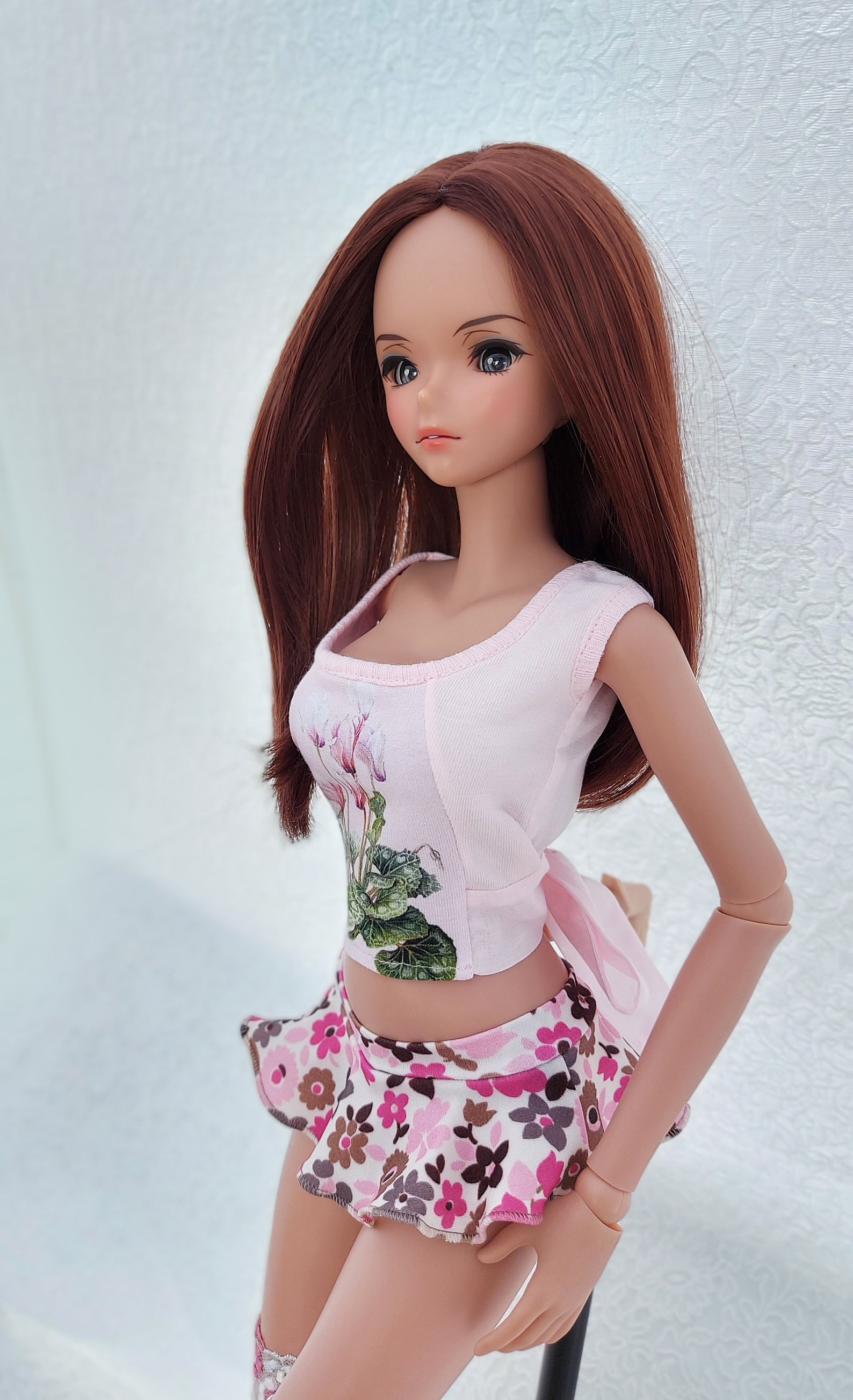 Smart Doll Outfit. Shirt Skirt-short and Socks - Etsy
