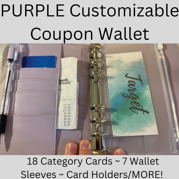 Organizer Wallet - Etsy