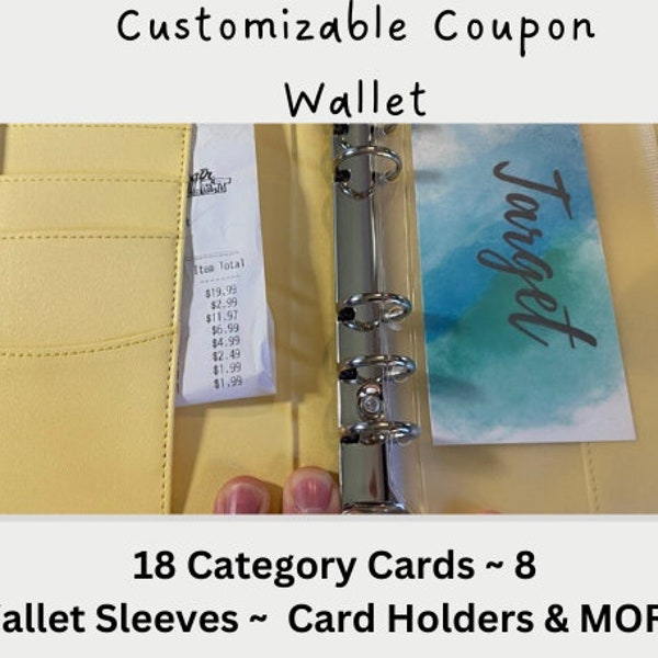 Coupon Organizer - Etsy