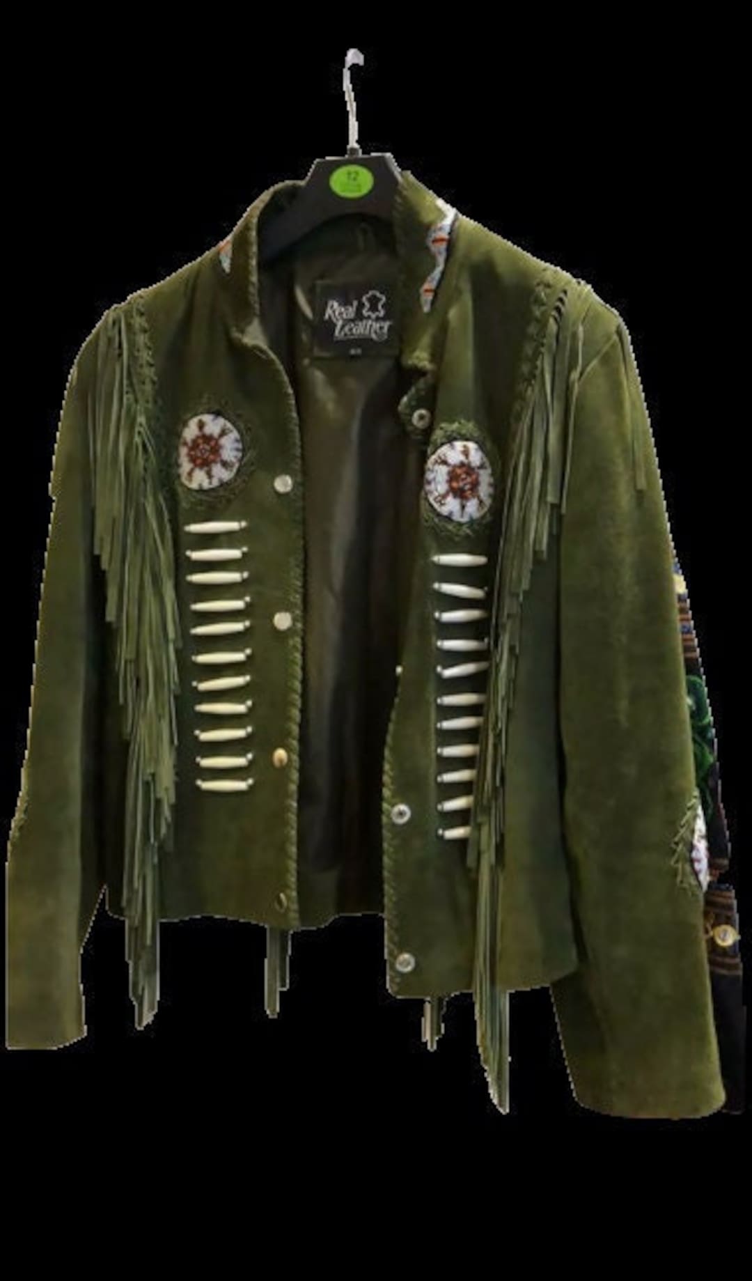 Men Native Indian Jacket American Cowboy Suede Lather Coat - Etsy