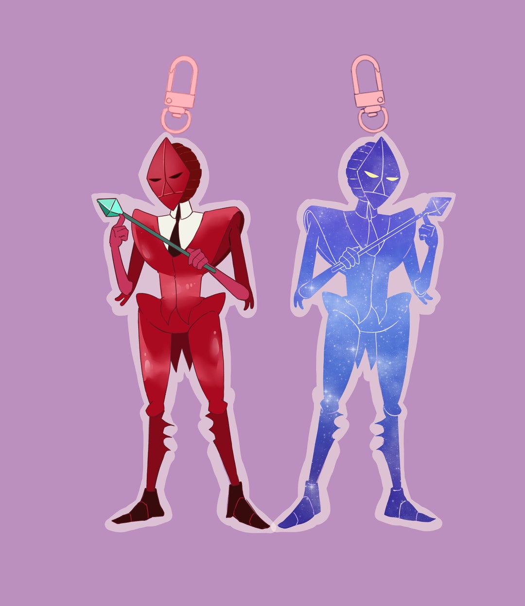 Scarab “scrabby” Fiona and Cake Character Double-sided Holographic ...