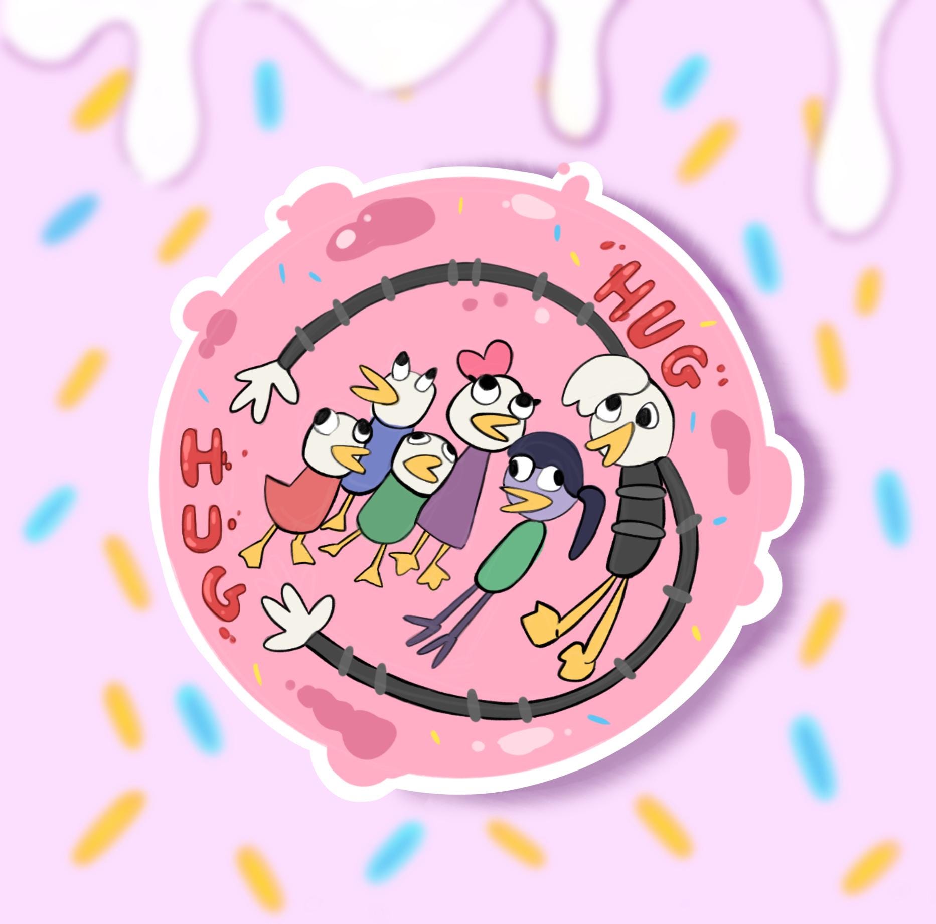Ducktales Lena’s Friendship Cake Design Vinyl Sticker | Animation ...