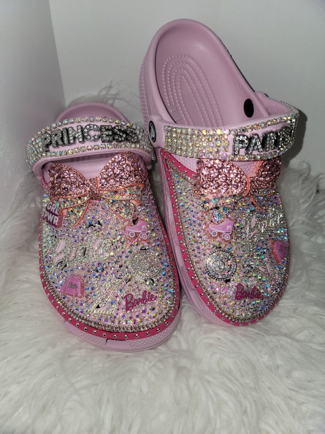 Barbie Crocs - Etsy