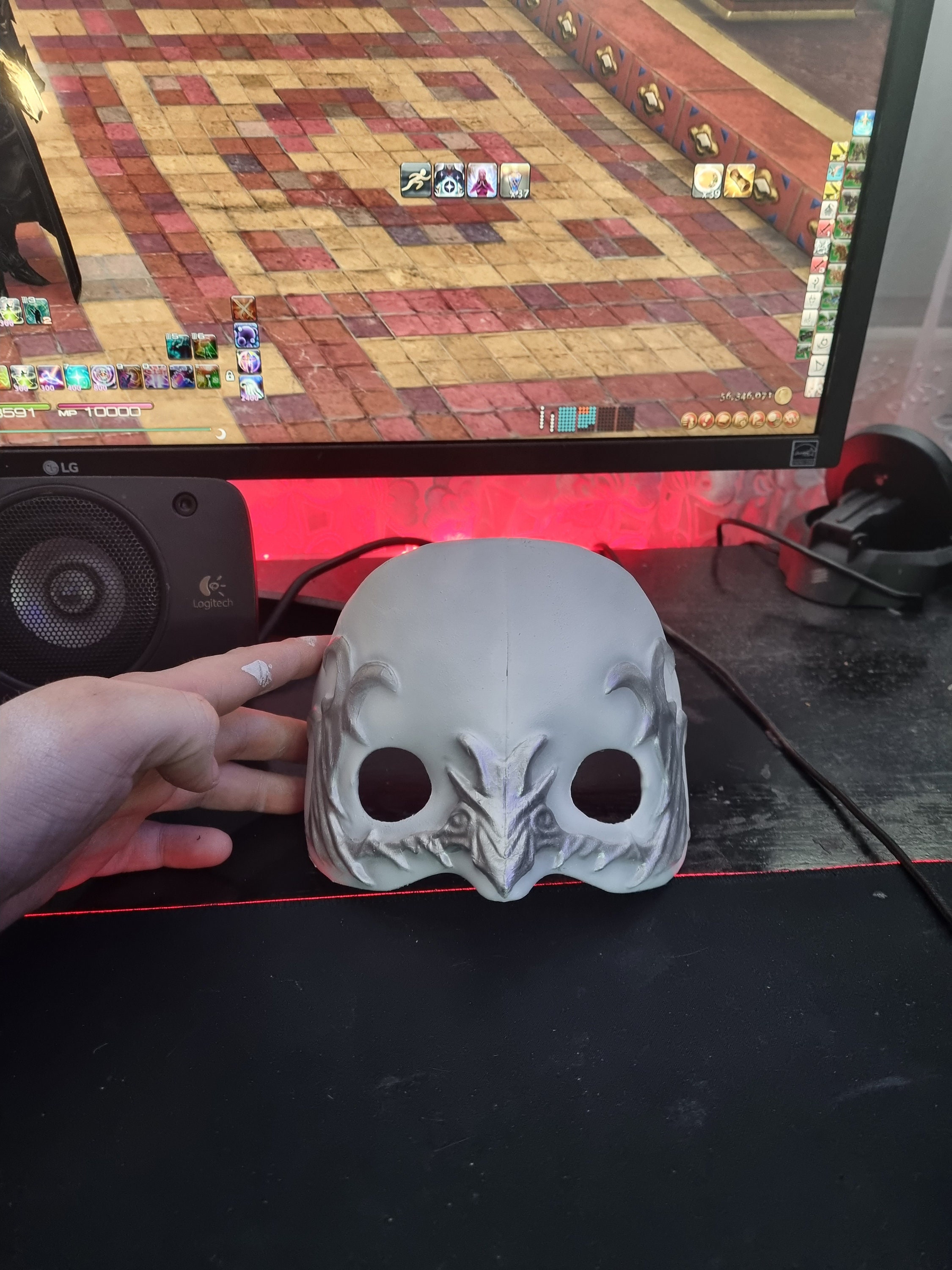 Final Fantasy XIV Ancient Mask Cosplay - Etsy