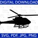 H125/astar/as350 Helicopter DIGITAL DOWNLOAD - Svg, Pdf, Jpg, Png - Etsy