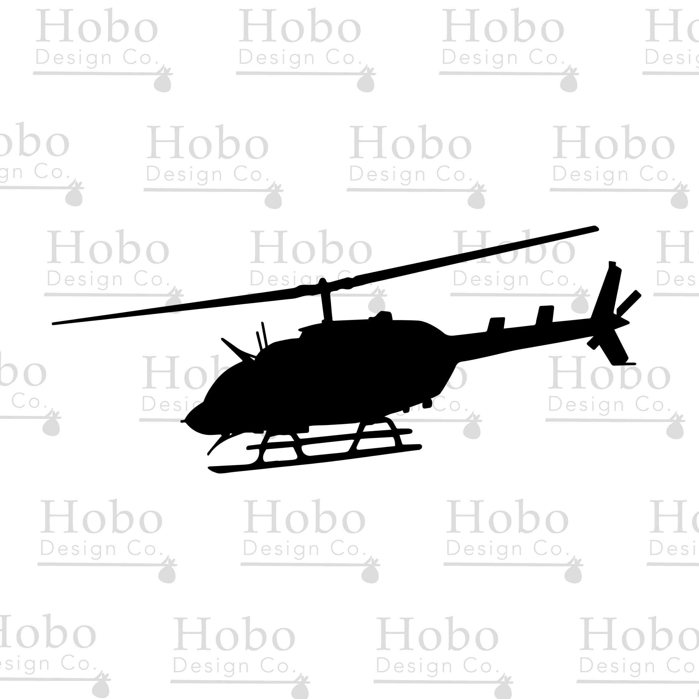 Bell 206L Long Ranger Helicopter Vinyl Decal 4.5in X 1.9in - Etsy