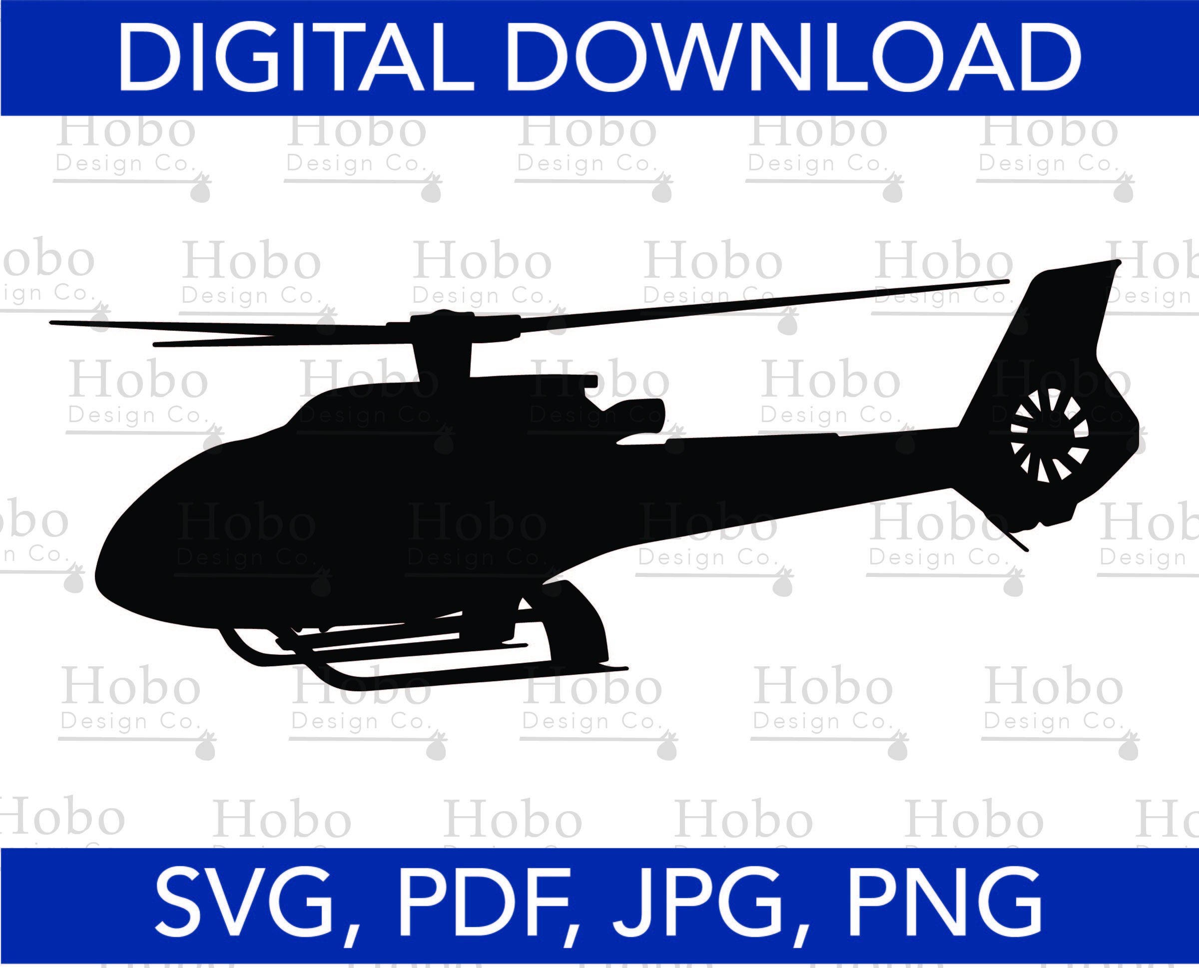 Airbus H130, EC130 Helicopter DIGITAL DOWNLOAD - Svg, Pdf, Jpg, Png - Etsy
