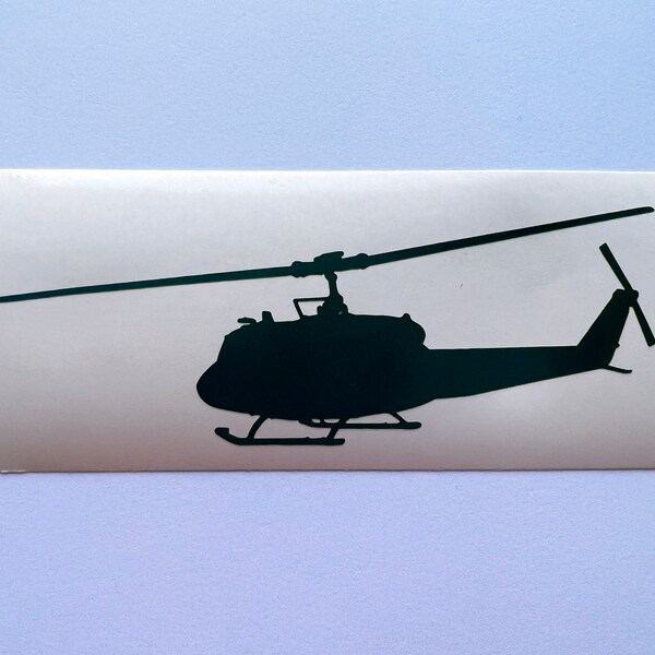 Huey Helicopter Decal - Etsy