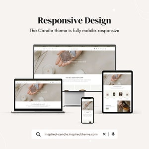 Candle Clean Shopify Theme Beauty Shopify Template Elegant, Modern ...