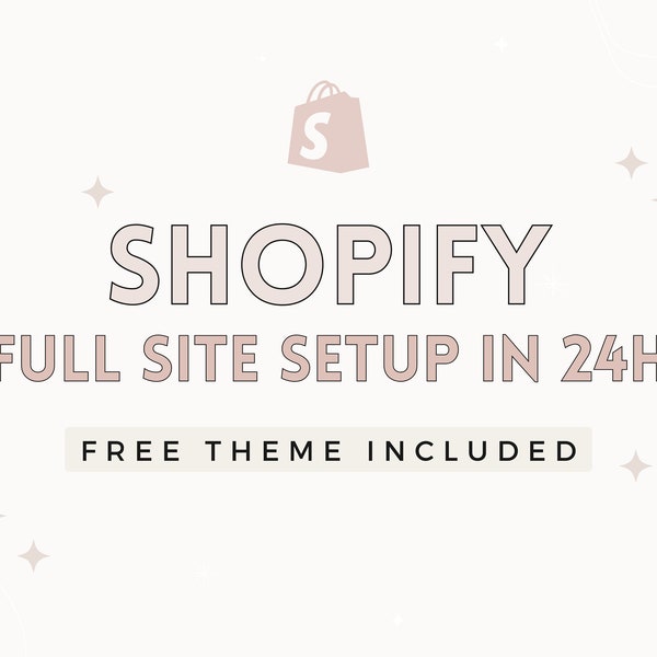 Shopify Website Templates - Etsy