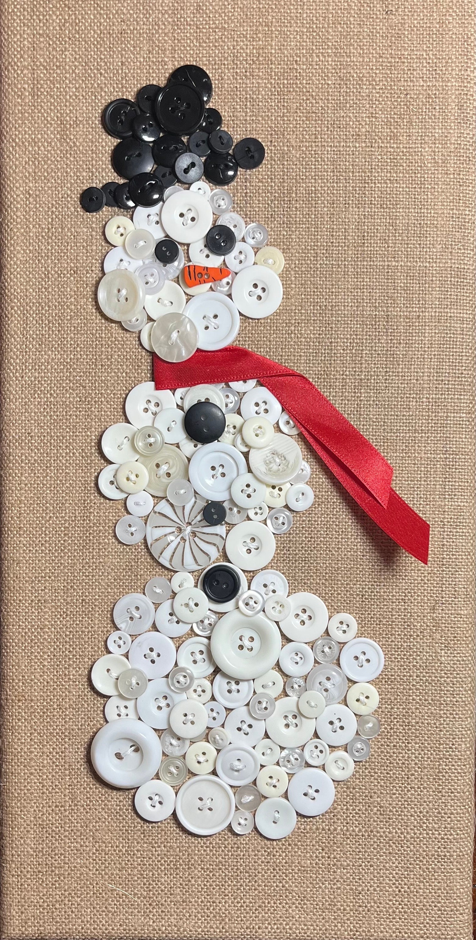 Snowman Button Kit - Etsy