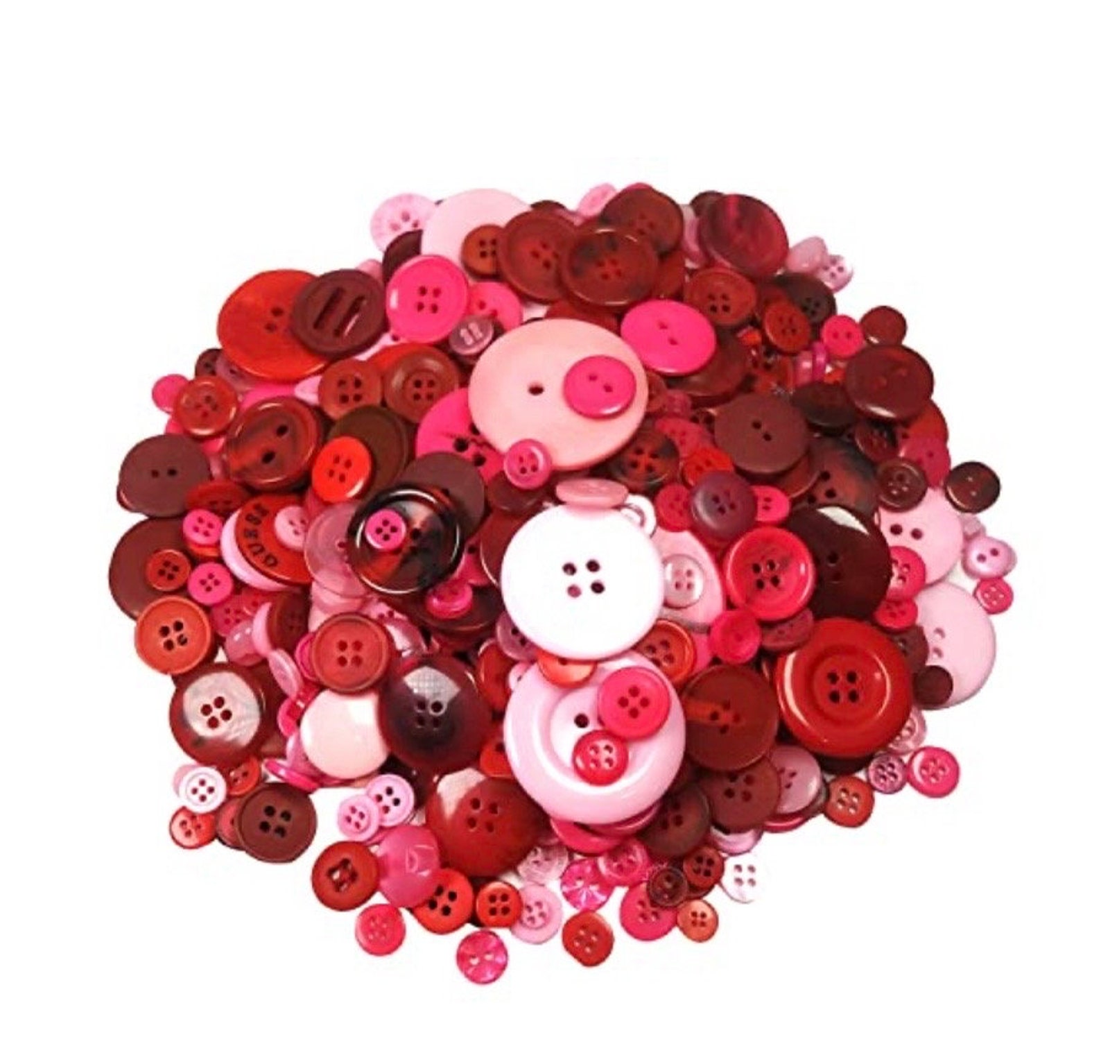Heart Button Kit - Etsy
