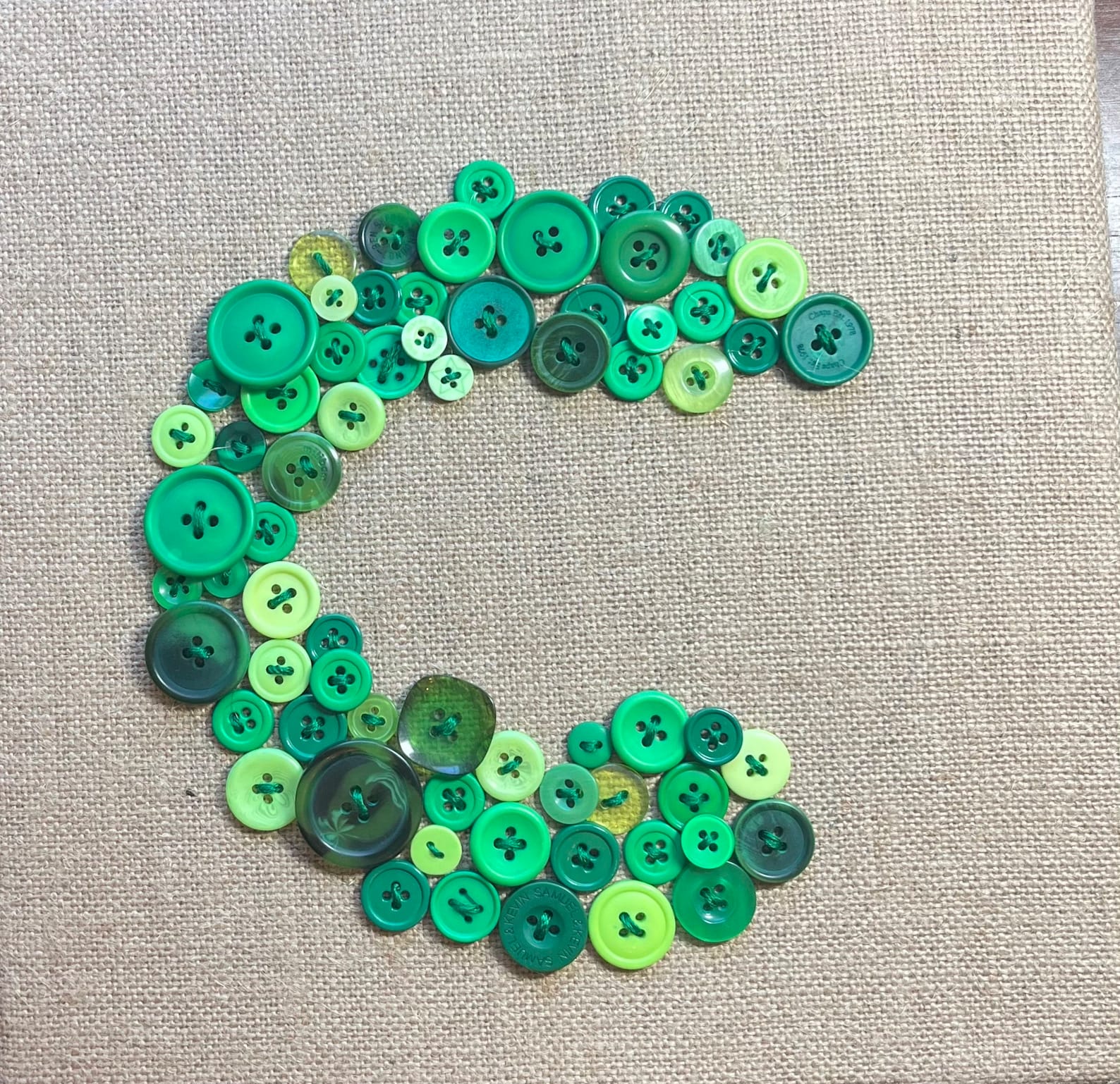 Christmas Wreath Button Kit - Etsy