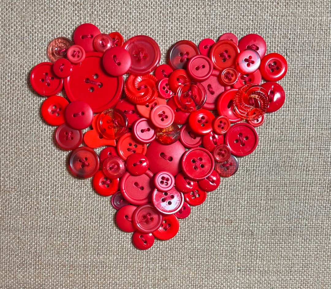 Heart Button Kit - Etsy