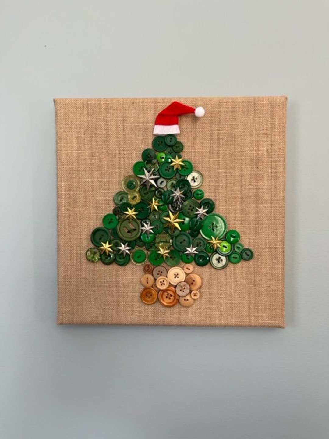 Christmas Tree Button Kit - Etsy