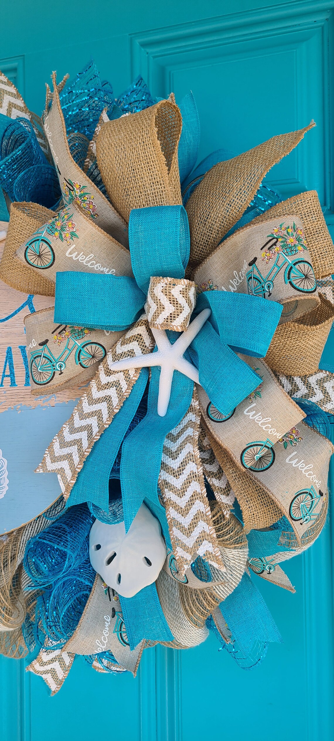 Summer Wreath Seas the Day Ocean Themed Wreath Beach - Etsy