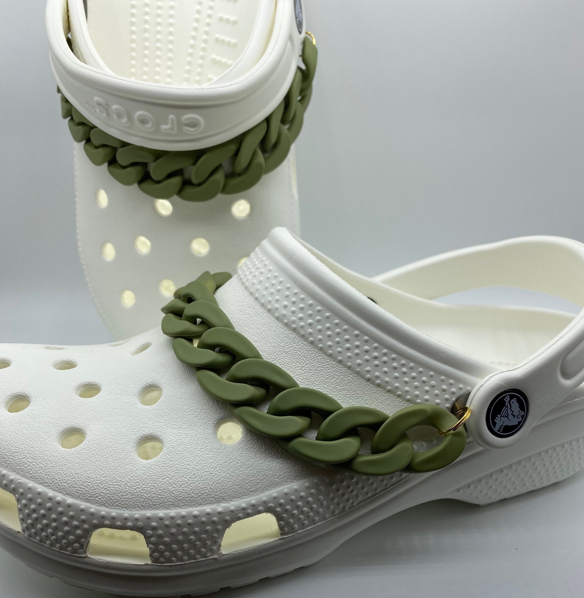 Matte Acrylic Croc Chain Collection - Etsy