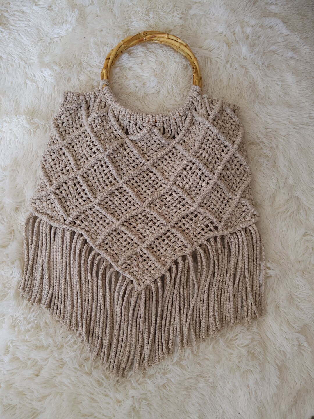 Macrame Handbag Le Pic - Etsy