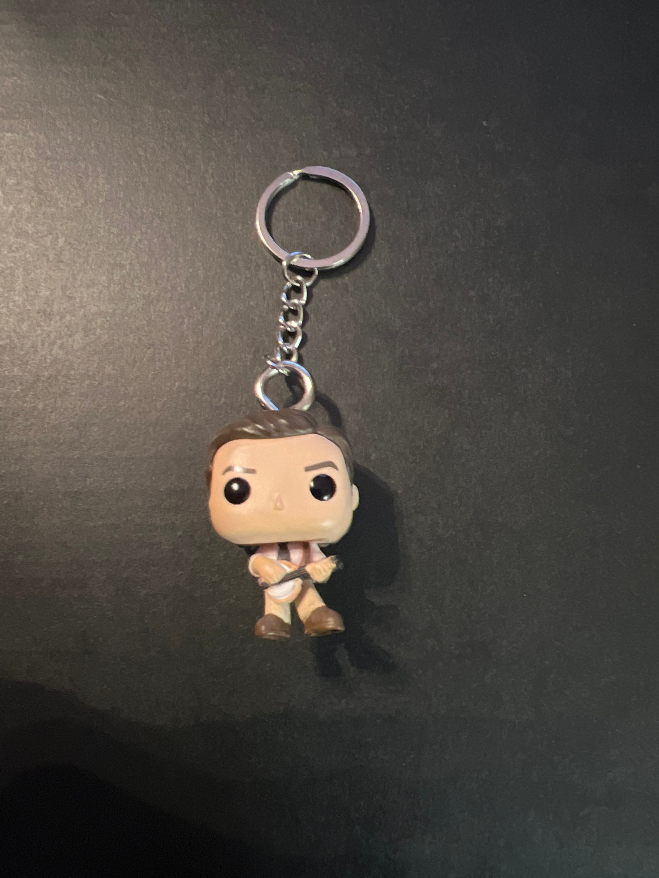 Funko POP Custom Keychain Andy Bernard With Banjo the Office 2021 ...