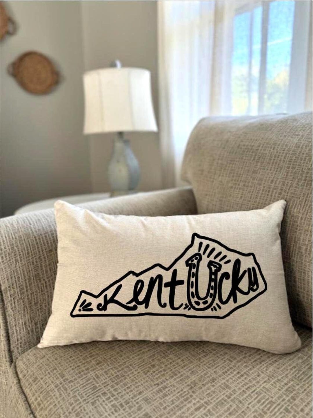 Kentucky State Pillow, KY Pillow, Home Decor, Decorative Pillow ...