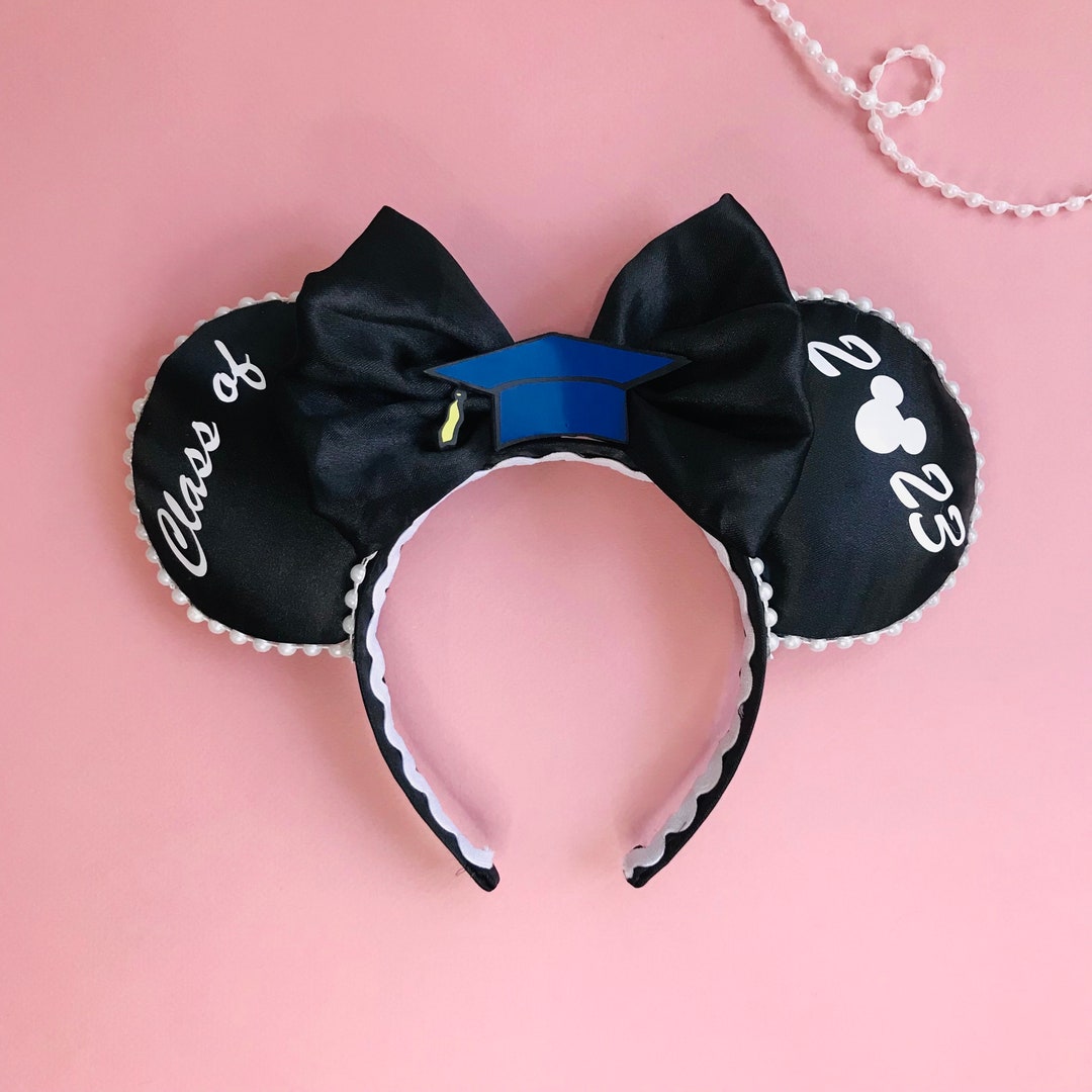 Graduation Minnie Ears Grad Ears Graduation Ears Disney - Etsy