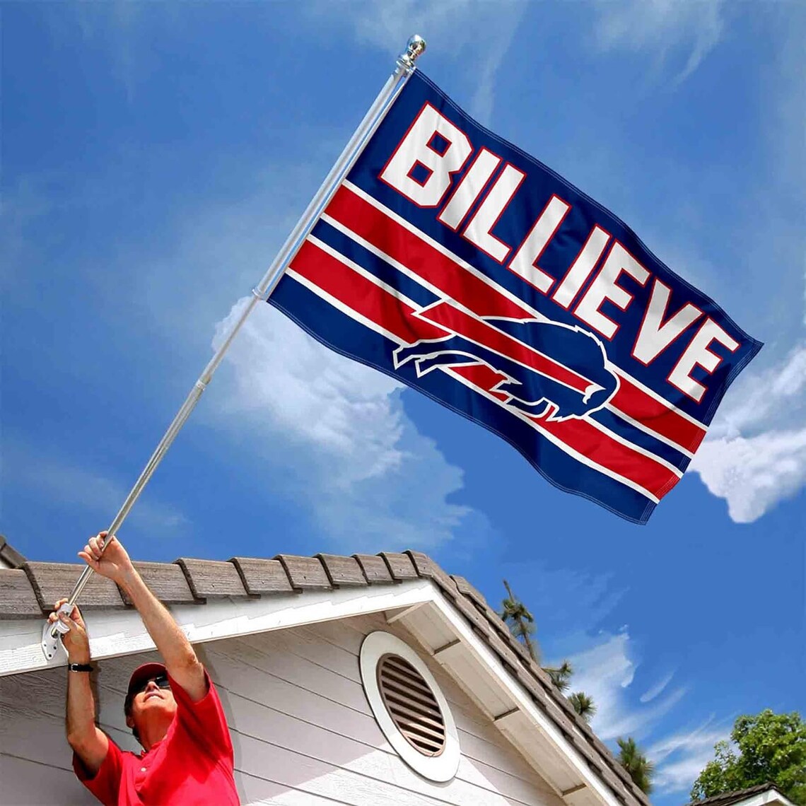 Buffalo Bills Billieve 3ftx5ft NFL Flag - Etsy UK