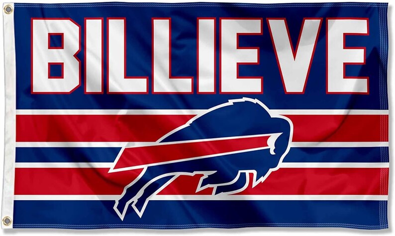 Buffalo Bills Billieve 3ftx5ft NFL Flag - Etsy UK
