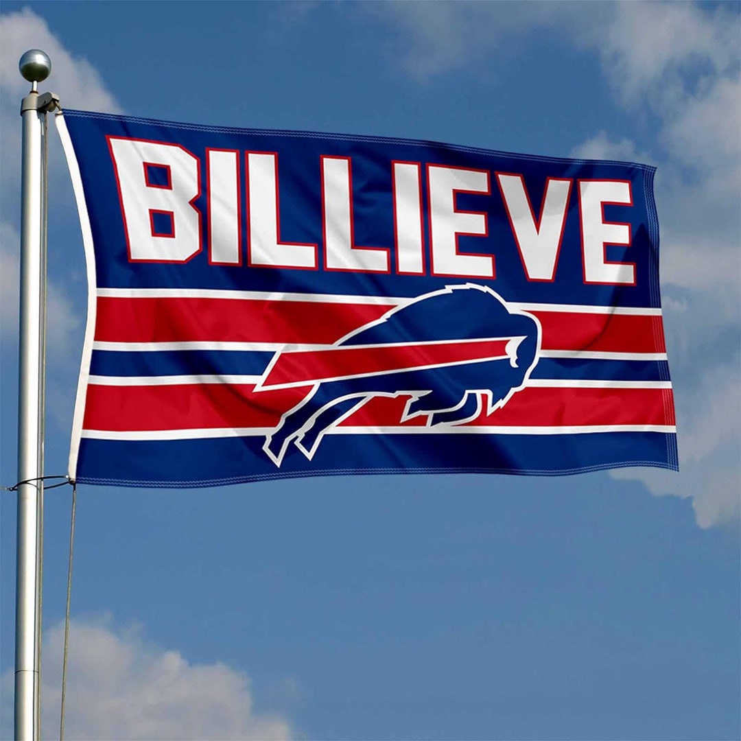 Buffalo Bills Billieve 1,5m x 1,5m NFL Flagge - Etsy.de