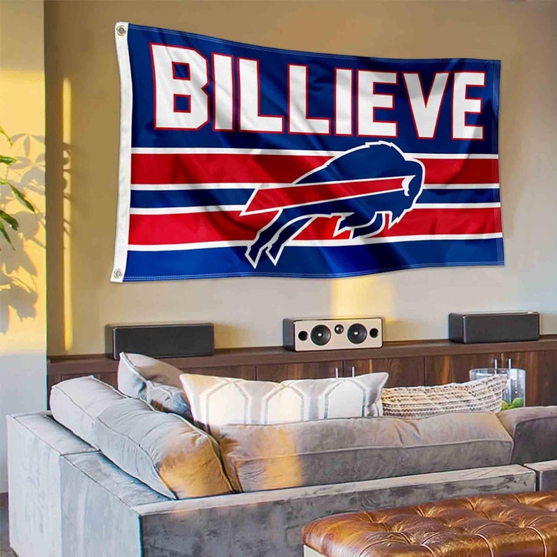 Buffalo Bills Billieve 3ftx5ft NFL Flag - Etsy UK