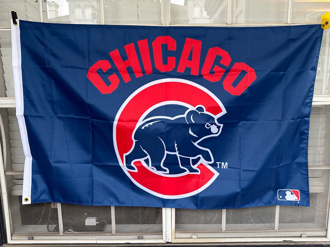 Chicago Cubs Baseball MLB Flag Indoors and Outdoors America - Etsy