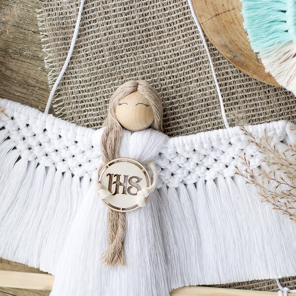 Macrame Angel - Etsy