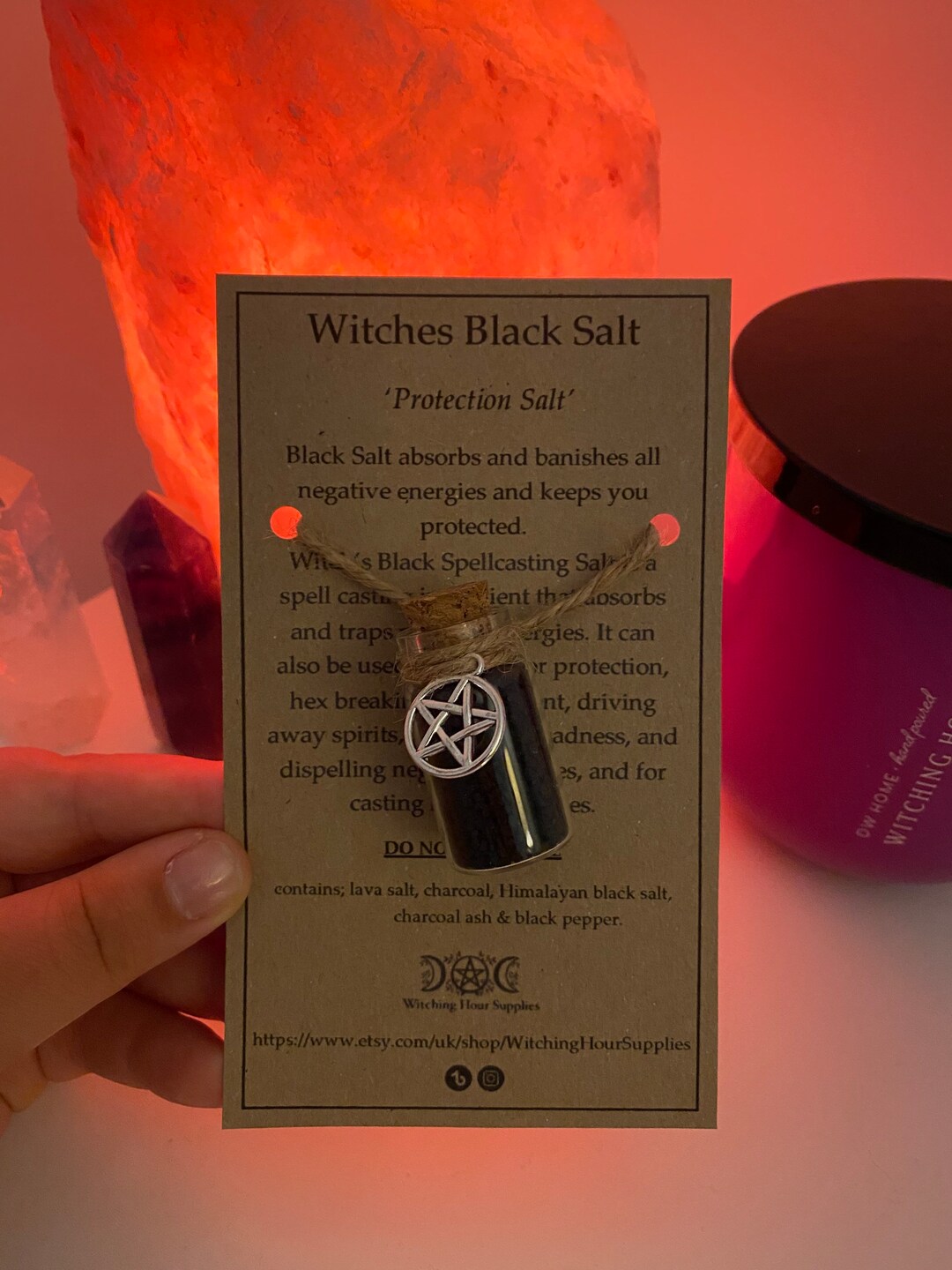 Black Salt / Witches Salt/ Protection - Etsy
