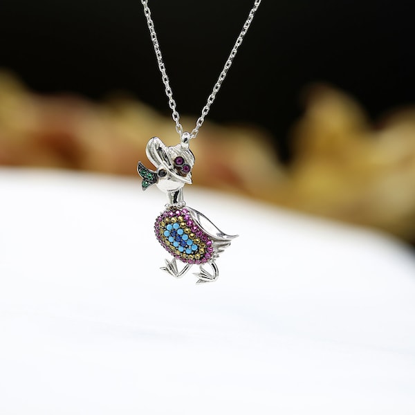 Duck Necklace - Etsy