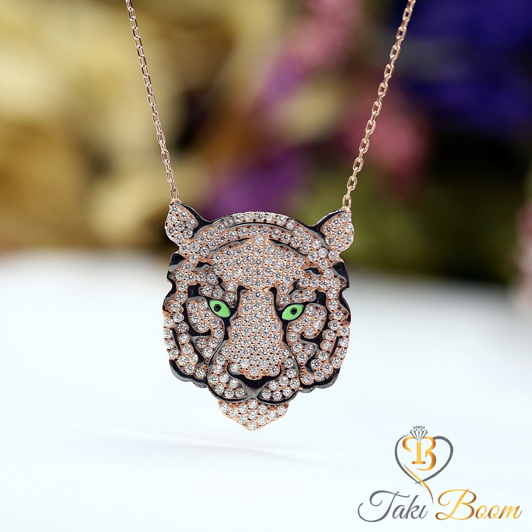 Tiger Necklace, Bengal Tiger, Animal Necklace, Animal Jewelry, Tiger ...