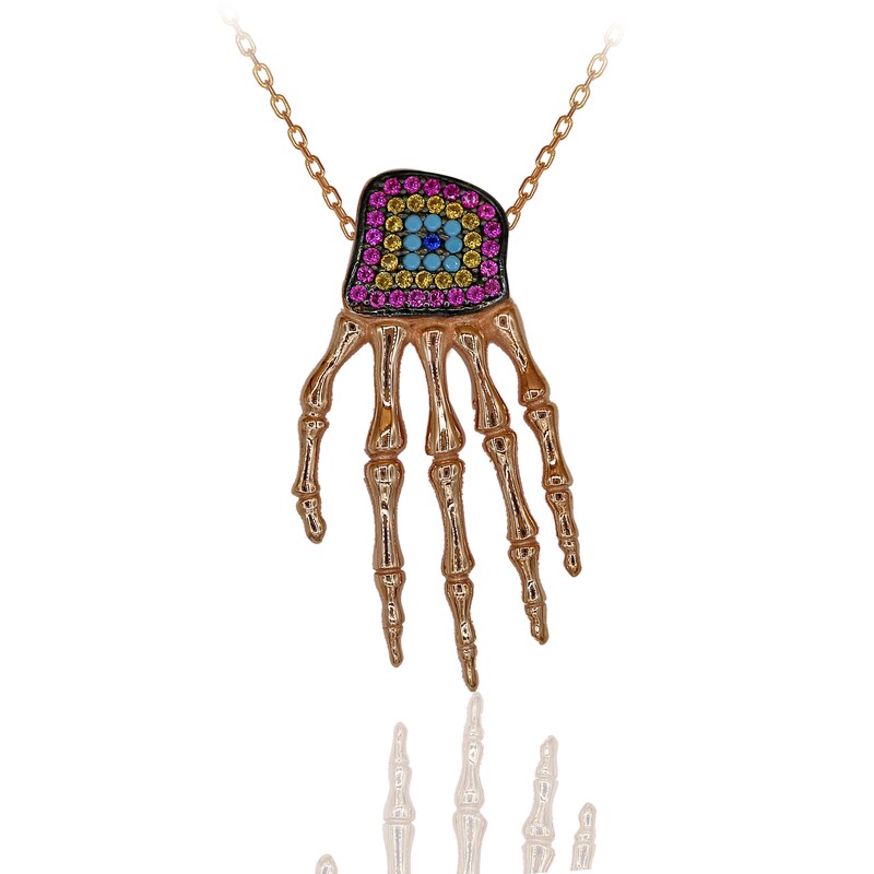 Skeleton Necklace - Etsy