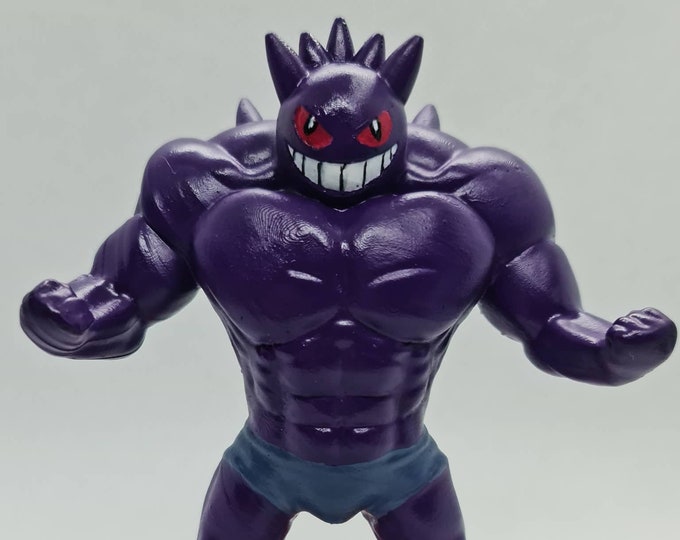 Gaingar 3D Printed Pokemon Buff Gengar - Etsy