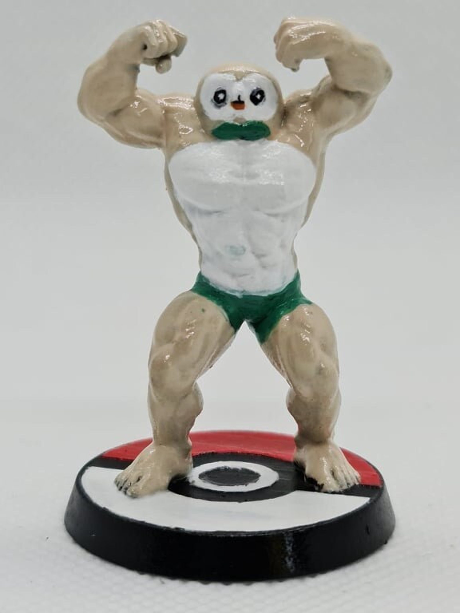 Brolet 3D Printed Pokemon Buff Rowlet | Etsy UK