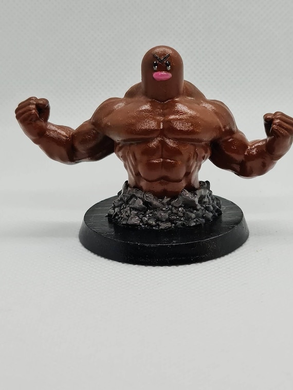 Biglett 3D Printed Pokemon Buff Diglett - Etsy UK