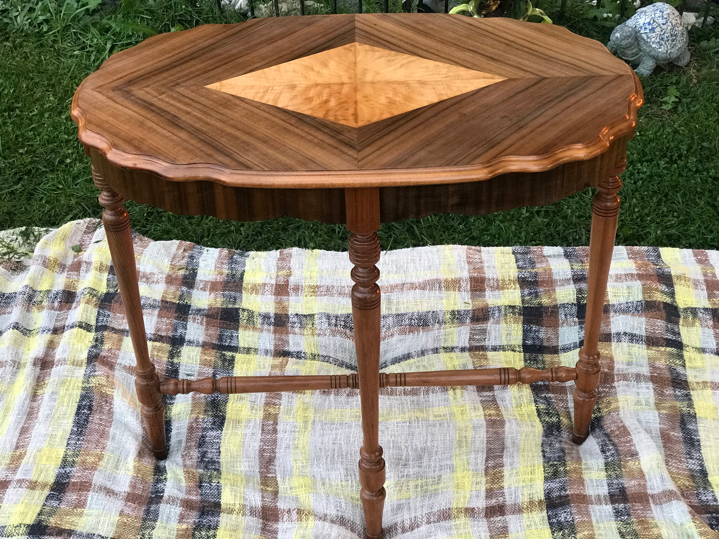 Vintage Art Deco Table - Etsy
