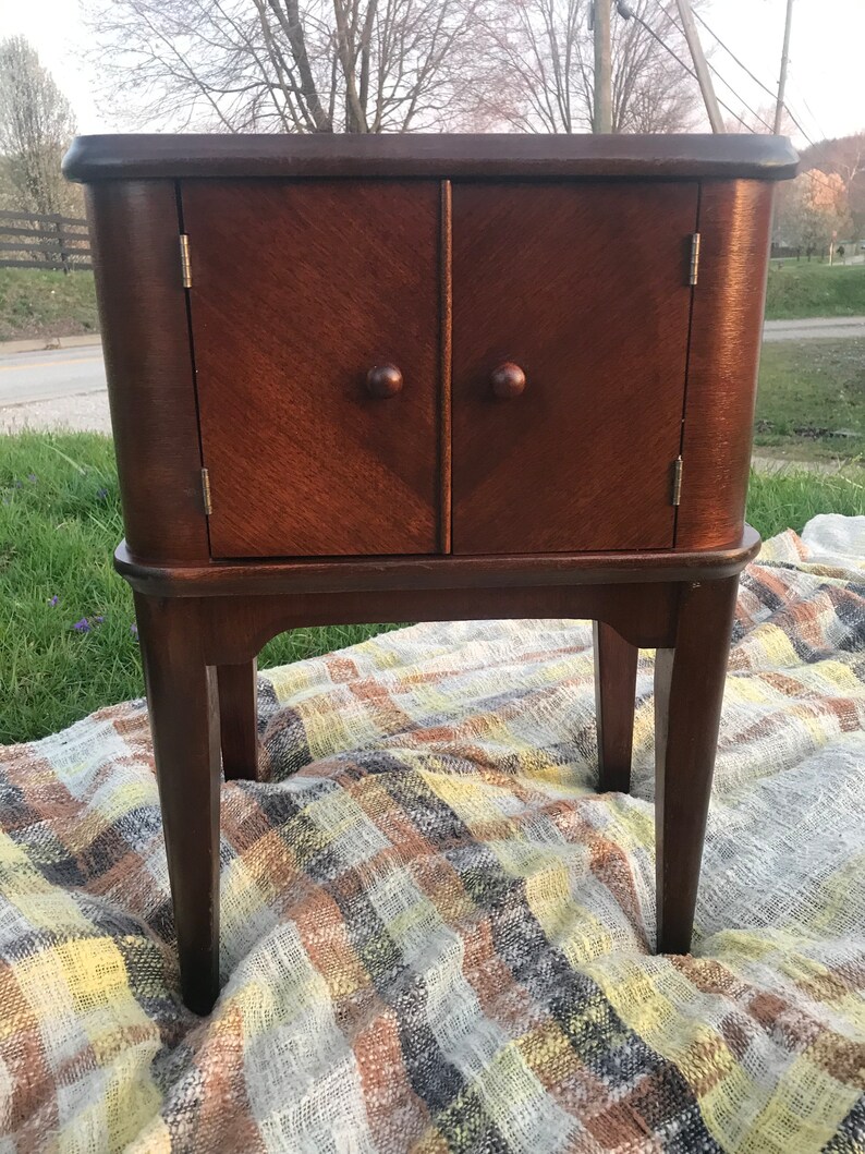 Small Vintage Side Table - Etsy