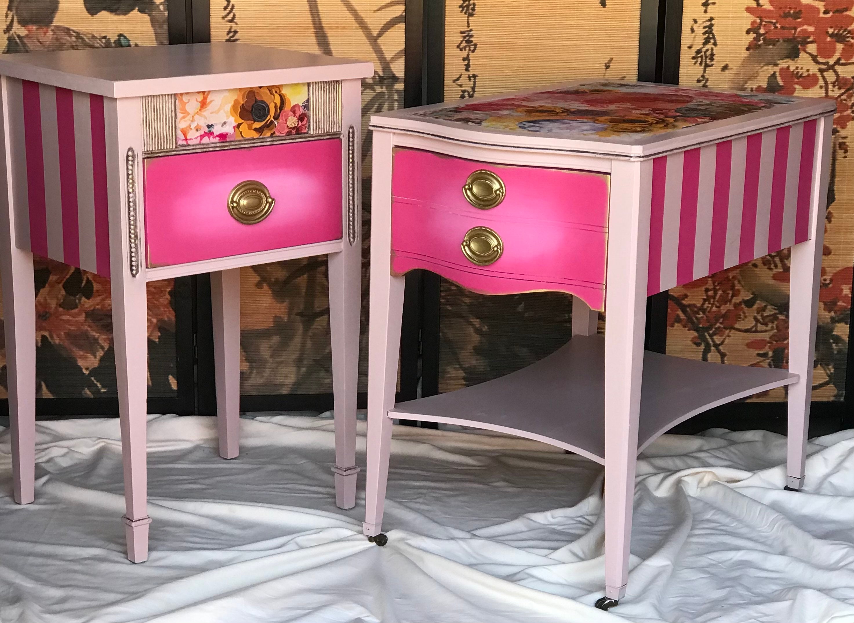 Girls Bedside Tables - Etsy